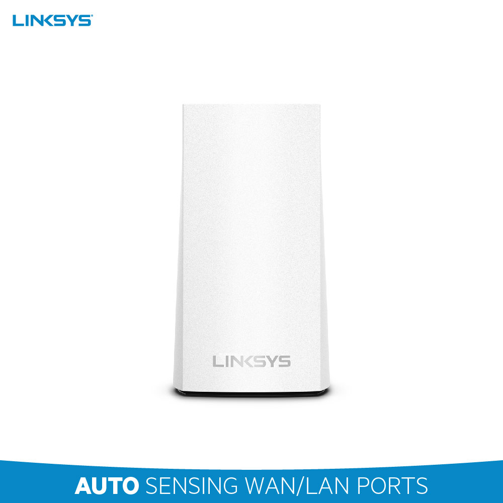 LINKSYS VELOP WHW0101 INTELLIGENT MESH WIFI SYSTEM (1-PACK) DYNAMIC DUAL-BAND AC1300 - Linksys ...