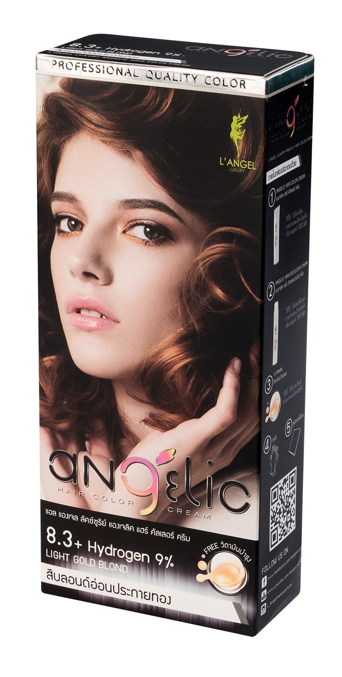 L'ANGEL LUXURY 2.0 ครีมเปลี่ยนสีผม แองเจลิค - แม่สีดำ ANG-022 - L'ANGEL ...