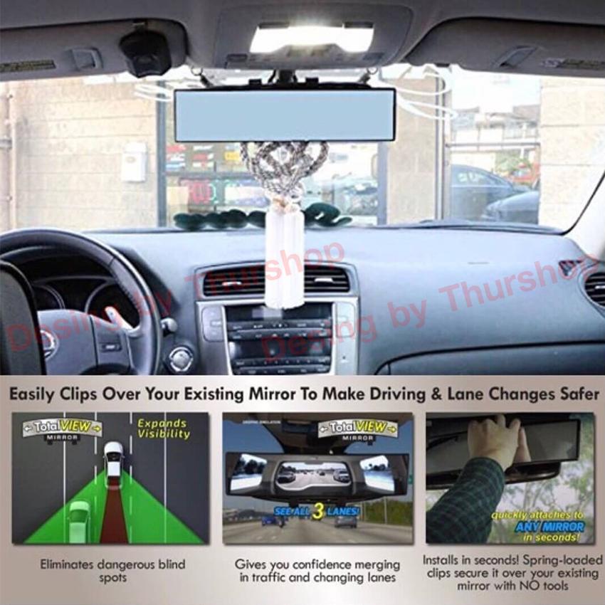extra wide rear view mirror กระจกมองหลัง 180 องศา - A Men - ThaiPick