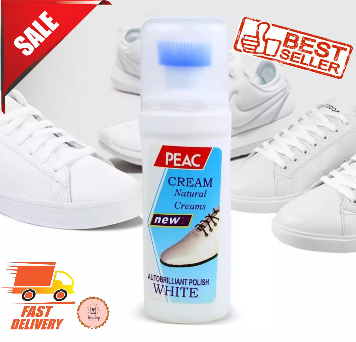 Mistine Shoes Cleanser น้ำยาทำความสะอาดรองเท้า 100 ml. - Bovany - ThaiPick