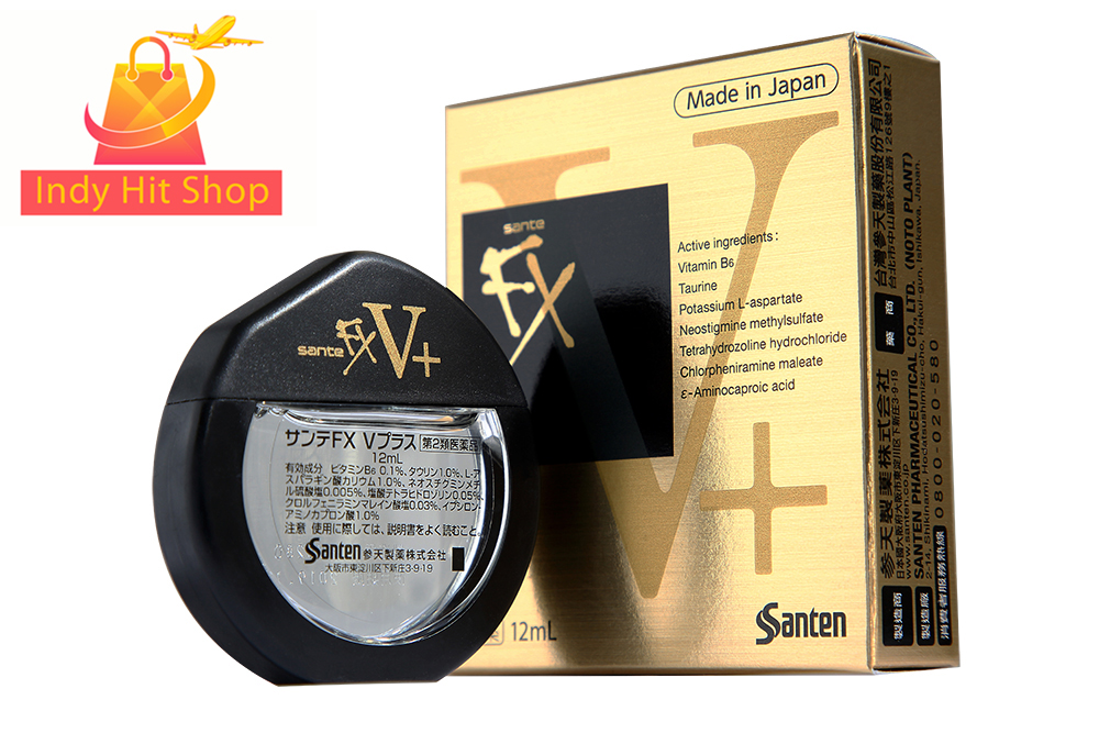 [พร้อมส่ง] Sante FX V+ EYE DROP น้ำยาหยอดตาผสมวิตามิน สูตรเย็นระดับ5 ...