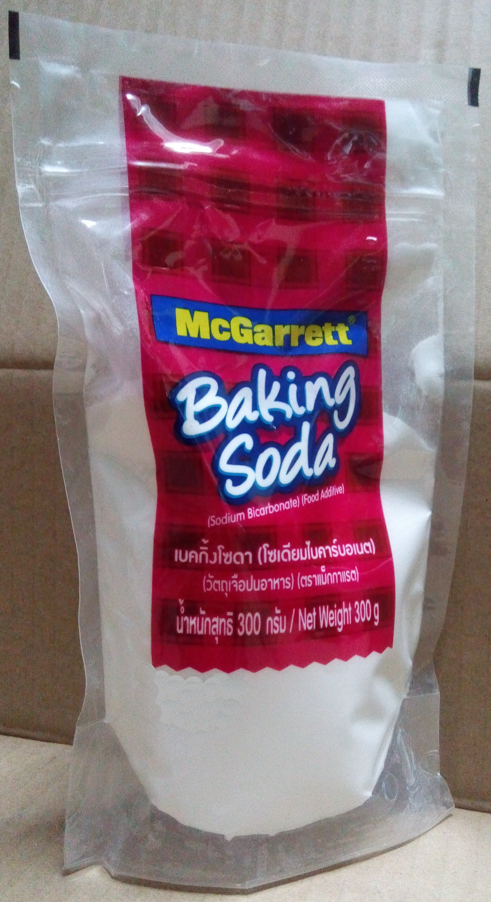 (ยกลัง) McGarrett Baking Soda เบคกิ้งโซดา แม็กกาแรต ขนาด 300 กรัม 12 ...