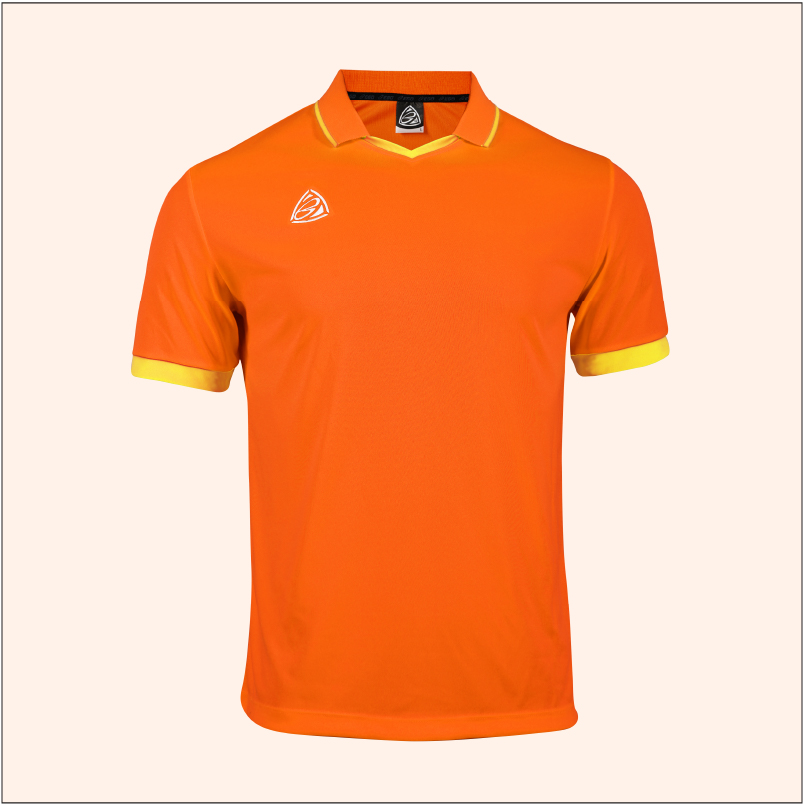 EGO SPORT EG1015 KIDS เสื้อฟุตบอล(เด็ก)คอวีปก สีส้ม - EGO Thailand ...