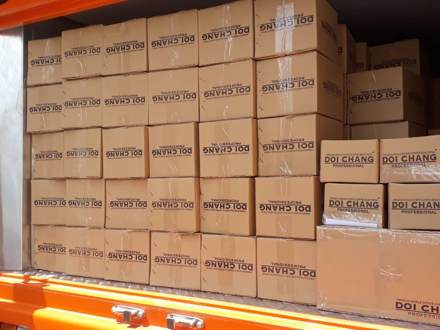 เมล็ดกาแฟคั่ว คั่วอ่อน Full-City 500 g. (2×250g) แบบเมล็ด Doi Chang ...