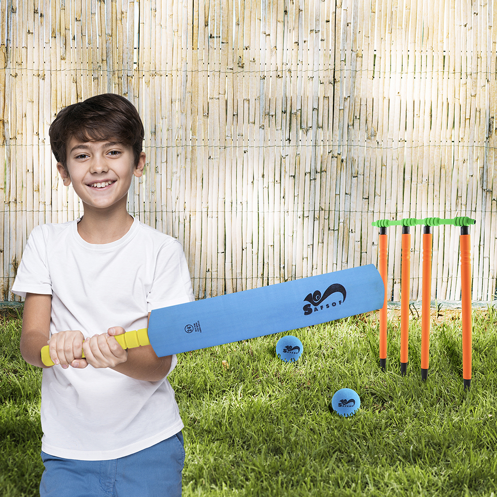 Safsof ของเล่นเด็ก Cricket set for kids ชุดไม้คริกเก็ต Cricket Bat คริก ...