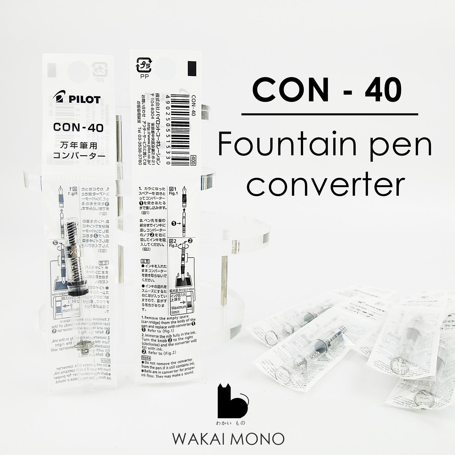 ที่สูบหมึก Pilot CON-40 Fountain Pen Converter ใช้ ดูดหมึก และ ใช้เป็น ...