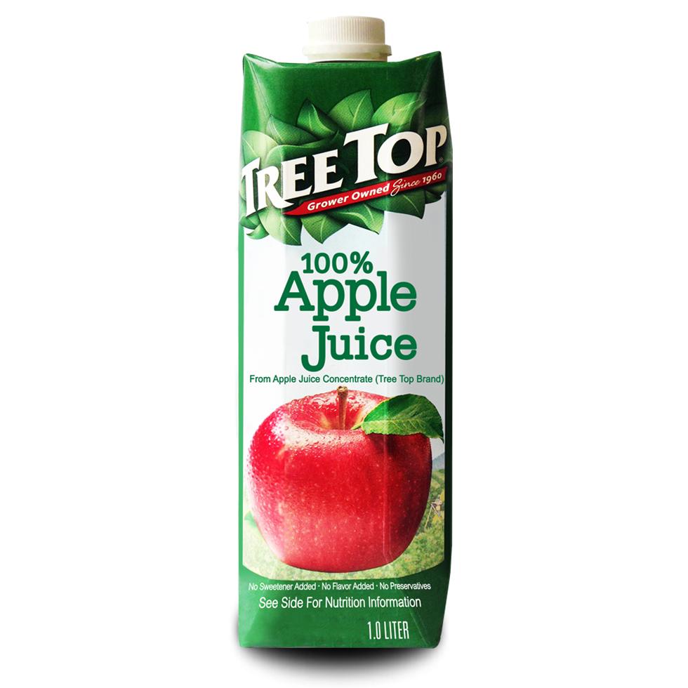 น้ำผลไม้ TREE TOP 100% Apple Juice 1000 ml. น้ำแอปเปิ้ล ทร - ช้อปปิ้ง ...