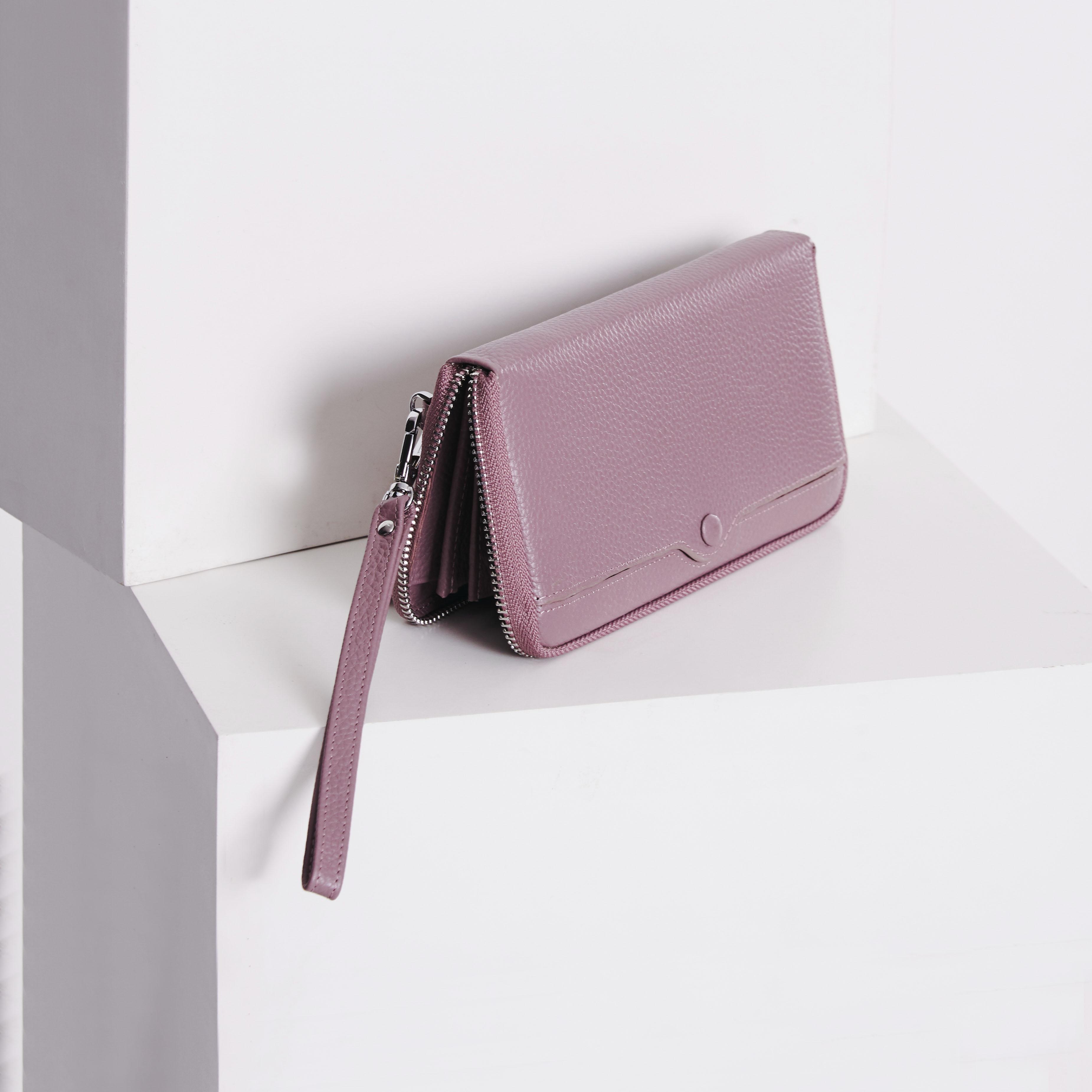 RINI - KYU + CALLIGRAPHY (7 สี) กระเป๋าสตางค์ หนังแท้ เขียนชื่อได้ (3สี ...