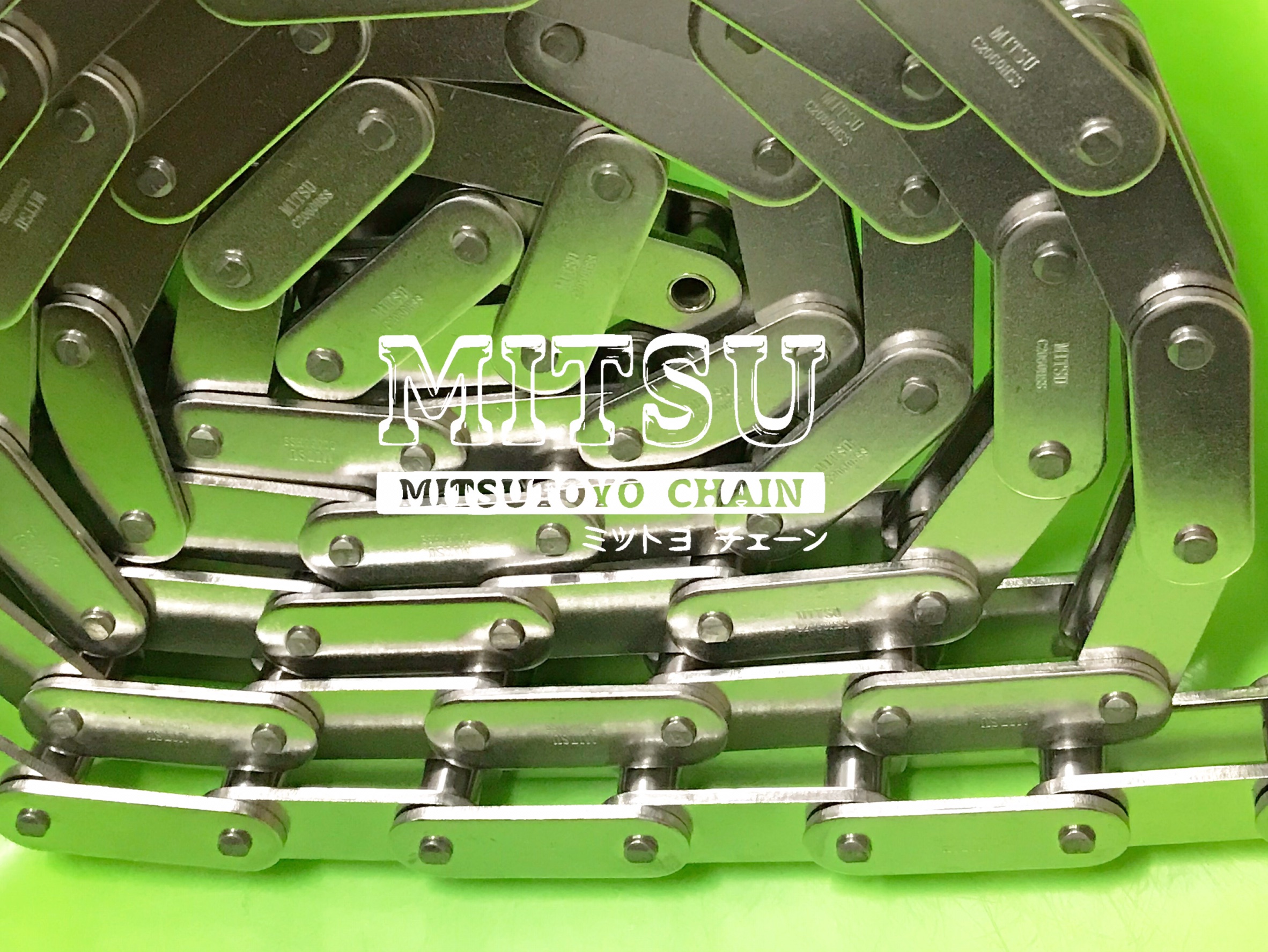MITSU โซ่มิตซู C2040-SS ลำเลียงสแตนเลสCONVEYOR CHAIN (JAPAN)1กล่อง 10 ...