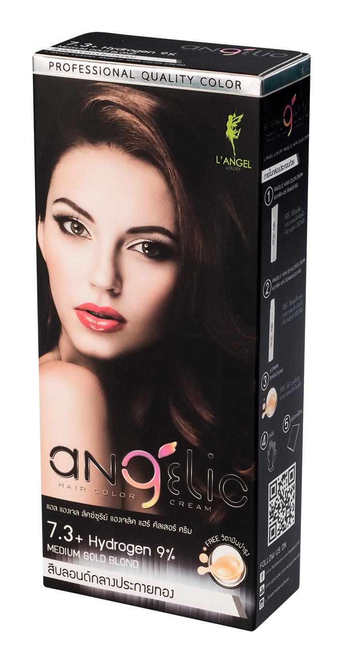 L'ANGEL LUXURY 9.0 ครีมเปลี่ยนสีผม แองเจลิค สีบลอด์นอ่อนมาก ANG-010 - L ...