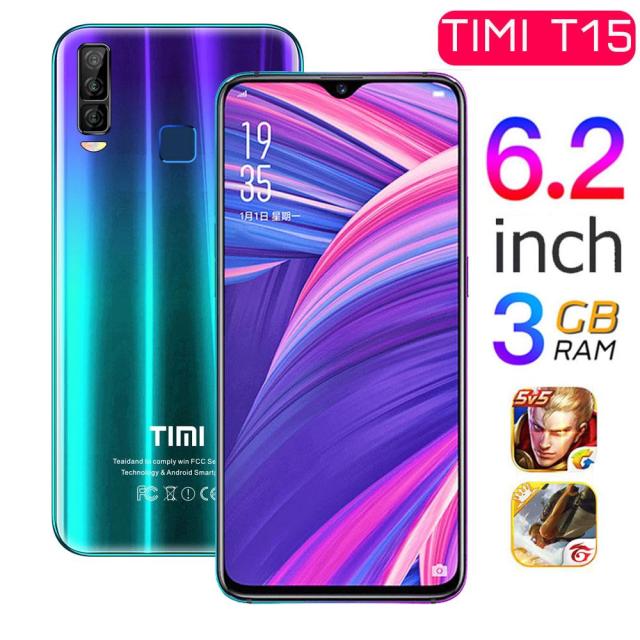 มีขาย Timi T15 New Plus จอ HD กว้าง 6.2 นิ้ว18:9 ไร้ขอบ Ram 3GB Rom ...