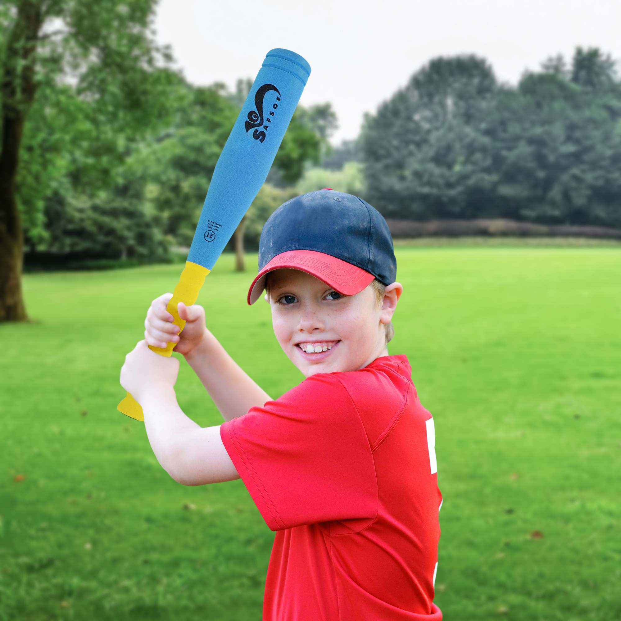 SAFSOF Baseball Bat For Kids Safe and Soft ไม้เบสบอลสำหรับเด็ก เบสบอล ...