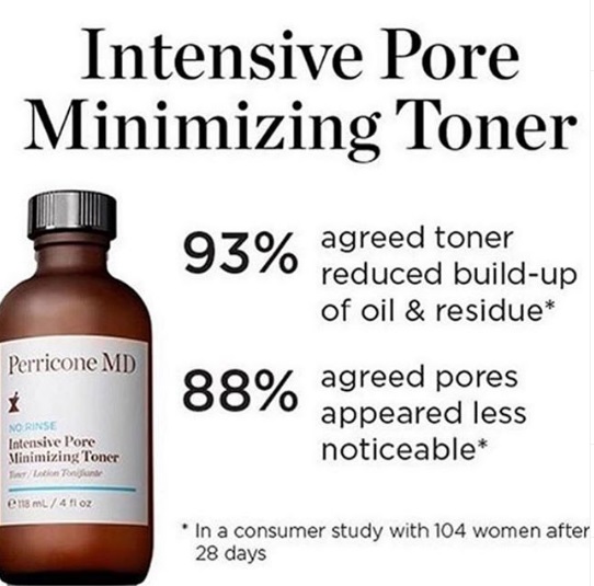 Perricone Md NoRinse Intensive Pore Minimizing Toner 118ml โทนเนอร์ คุม ...