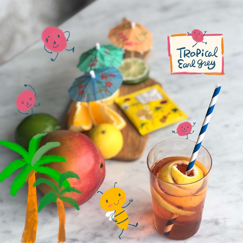 Fairytea l Karel Capek Tropical Earl Grey l Mango & Passion fruit ...