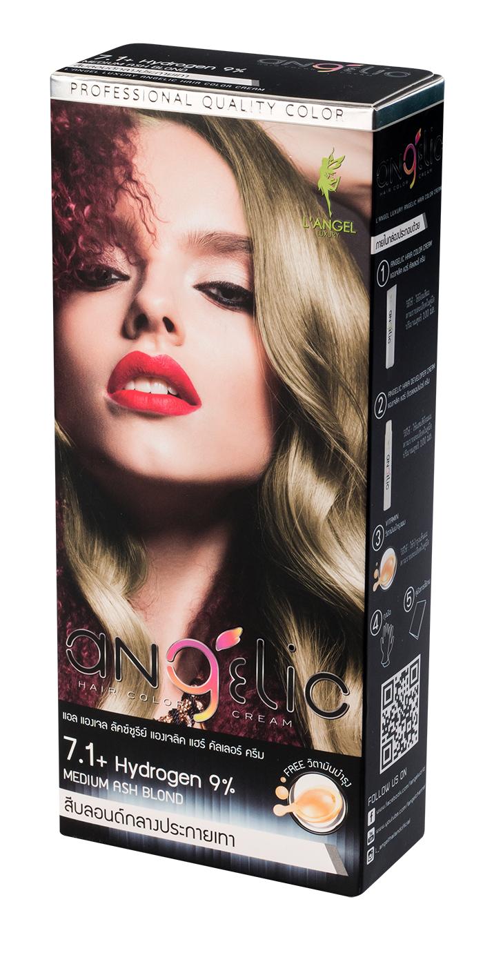 L'ANGEL LUXURY 9.0 ครีมเปลี่ยนสีผม แองเจลิค สีบลอด์นอ่อนมาก ANG-010 - L ...