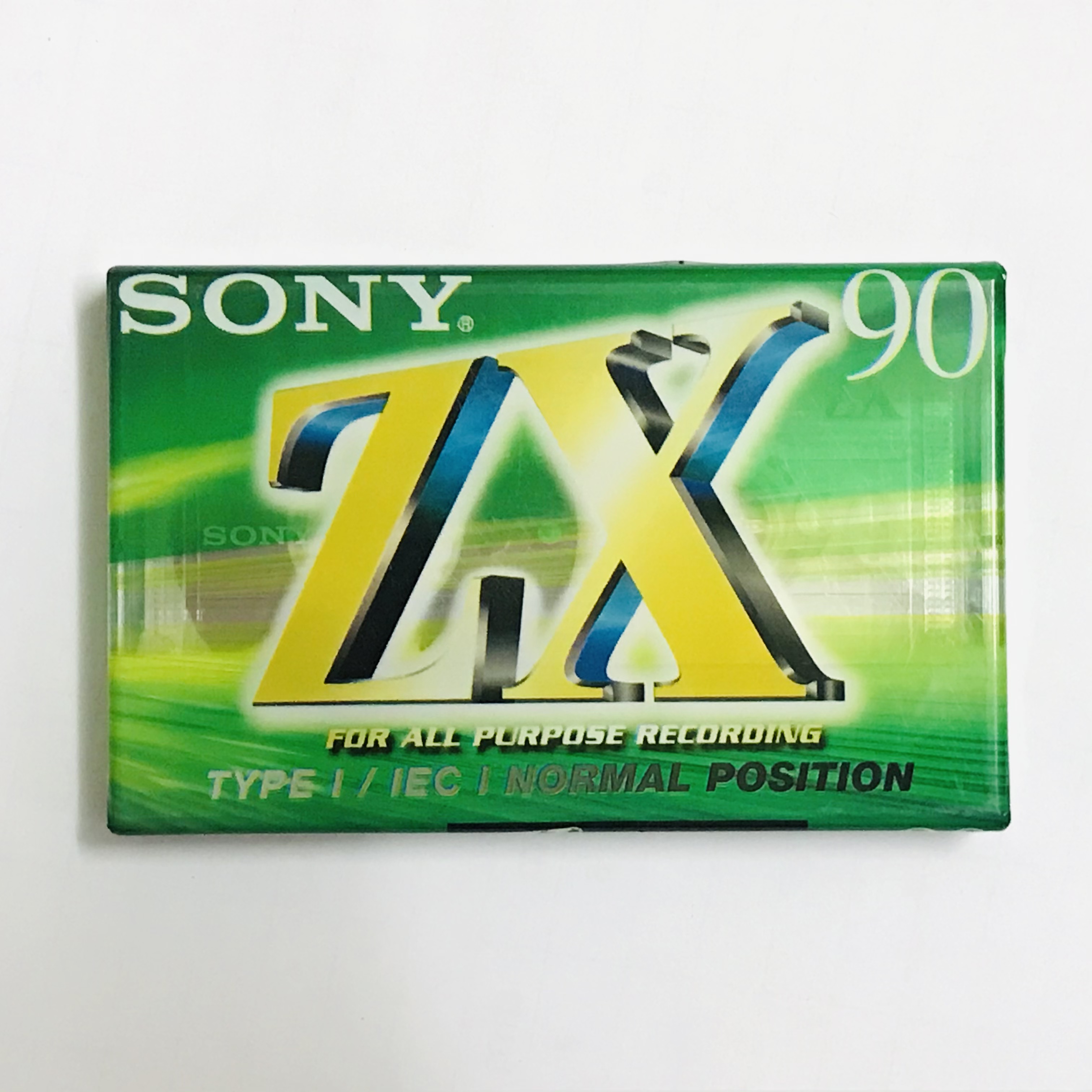ม้วนเทปเปล่า SONY C90 ZX Cassette Tape For All Purpose Recording มือ 1 ...