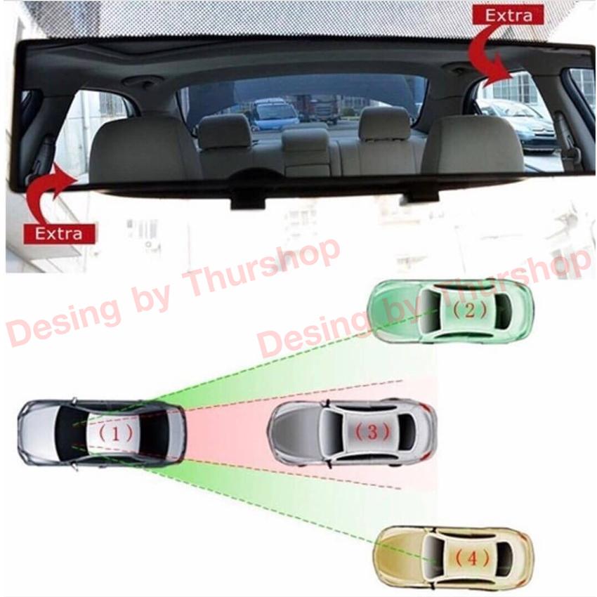 extra wide rear view mirror กระจกมองหลัง 180 องศา - A Men - ThaiPick