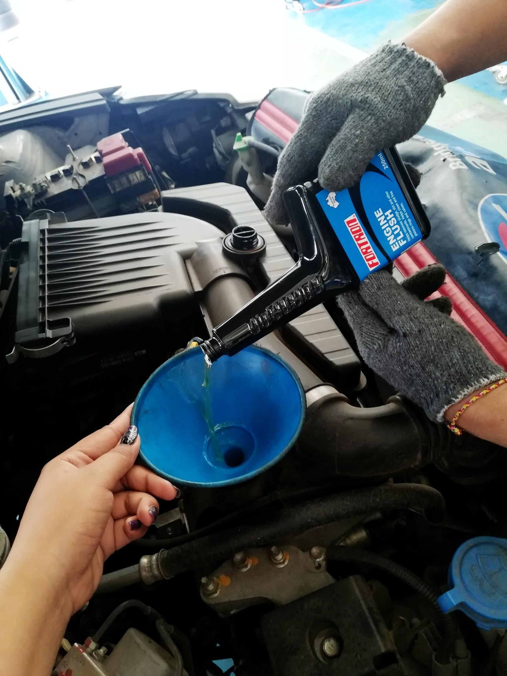 Fortron Engine Flush โฟรตรอน น้ำยาทำความสะอาดเครื่องยนต์ น้ำยาล้าง ...
