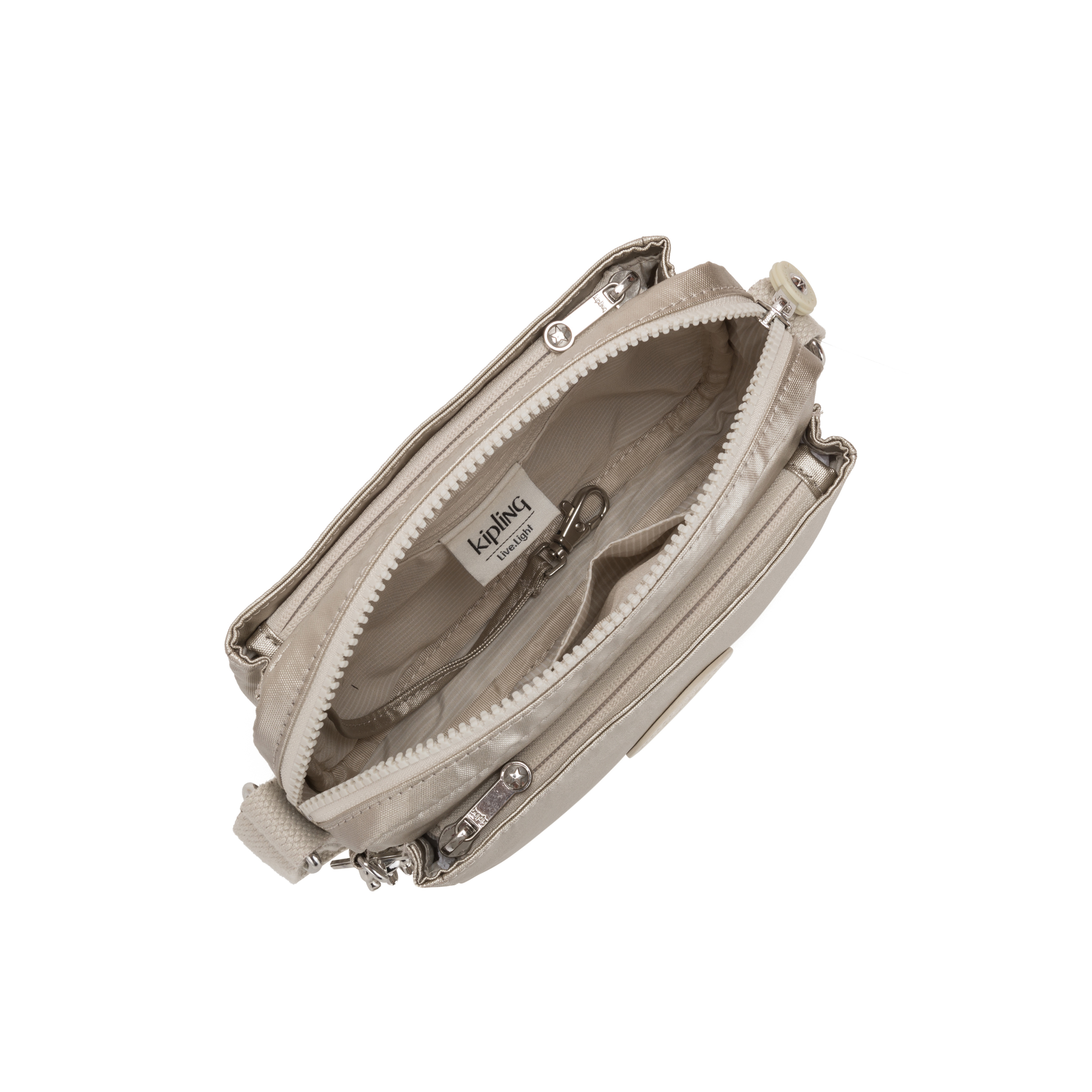 กระเป๋า KIPLING รุ่น ABANU สี Cloud Metal - KIPLING - ThaiPick