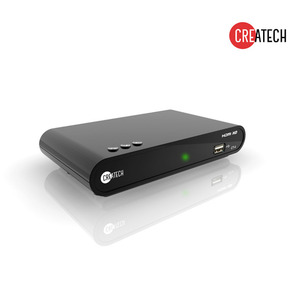 Createch กล่องรับสัญญาณ ทีวีดิจิตอล ดูทีวีกว่า 30 ช่อง มีช่อง HD กว่า 10 ช่อง ตั้งเวลาบันทึกได้ ...