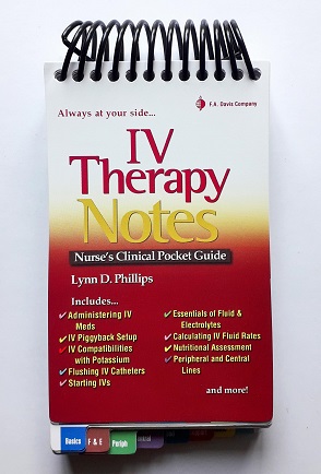 Iv Therapy Notes: Nurse'S Clinical Pocket Guide (Spiral-Bound) Author ...