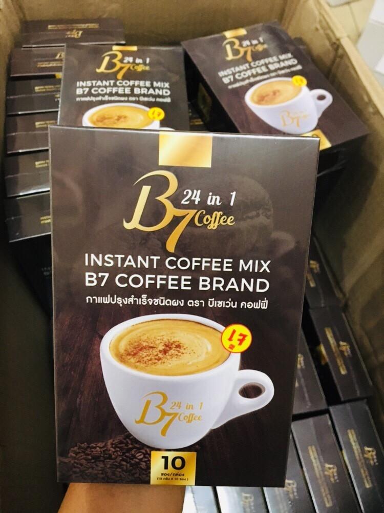 B7 COFFEE กาแฟความคุมน้ำหนัก เพื่อสุขภาพ 10 ซอง ( 5กล่อง ) - อีซี่ ...