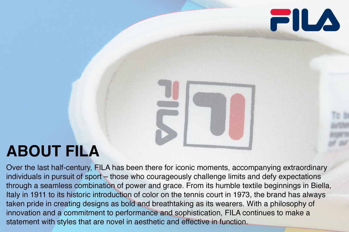 Fila ร้านค้าทางการในประเทศไทย ช้อปสะดวกปลอดภัย ที่ Lazada ตลอดเดือน 04 2025