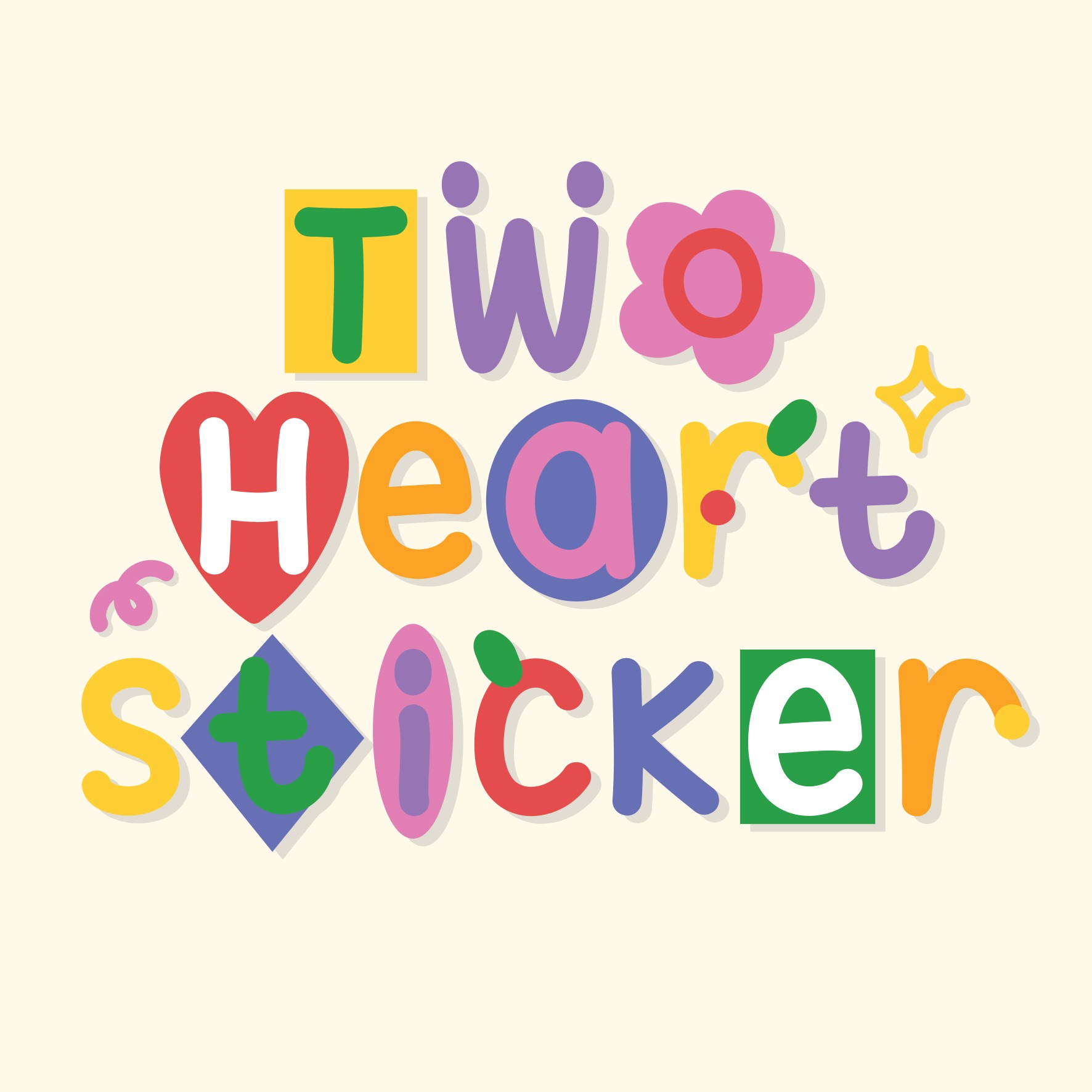 two.heartsticker ประเทศไทย ร้านค้าออนไลน์อย่างเป็นทางการ | ช้อปเลยบน Lazada